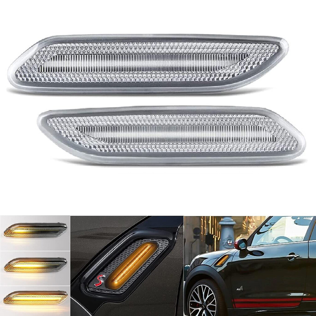 For Mini Cooper Countryman R60 R61 Sequential LED Side Marker Turn ...
