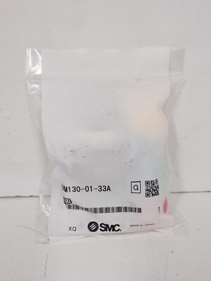 SEALED IN BAG! SMC 3-PORT MECHANICAL VALVE W/ PUSH BUTTON AND CAPS ...