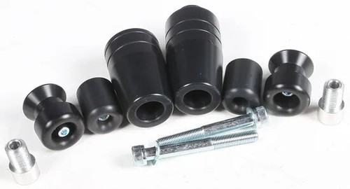 Shogun Std Black Frame Sliders Engine Guards Full Kit Yamaha FZ09 14-16 ...
