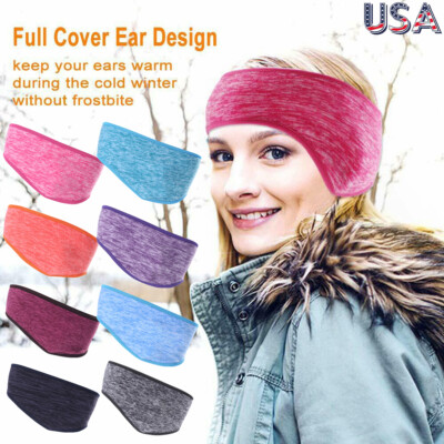 Men Women Ear Muffs Winter Ear warmers Fleece Earwarmer Behind the Head ...