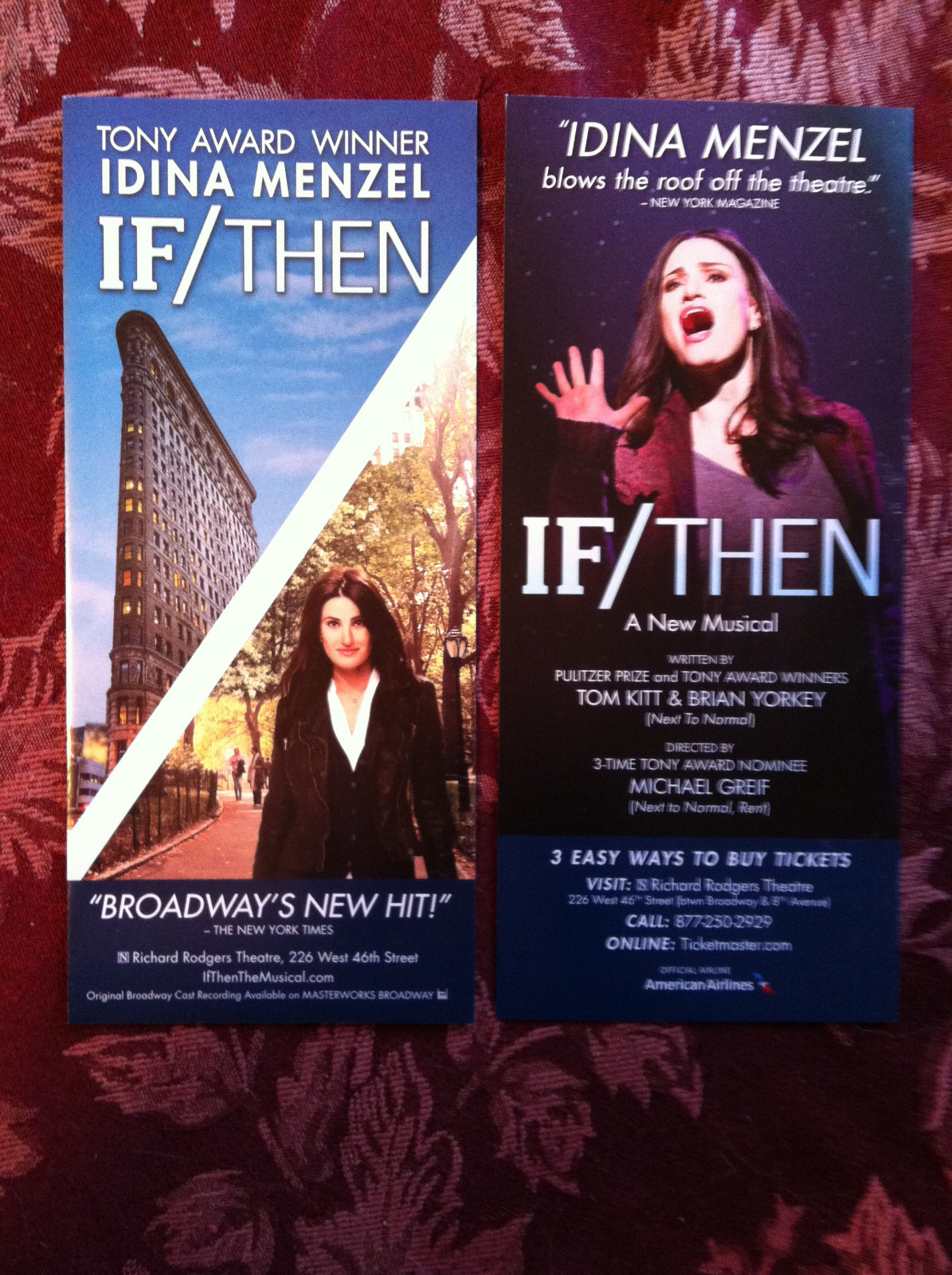 If Then Musical Poster