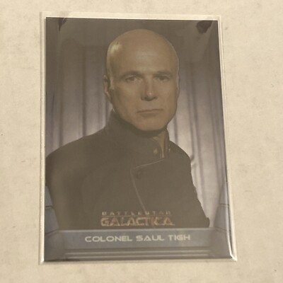 2007 Battlestar Galactica Season 2 Crew Cards Michael Hogan As Colonel ...