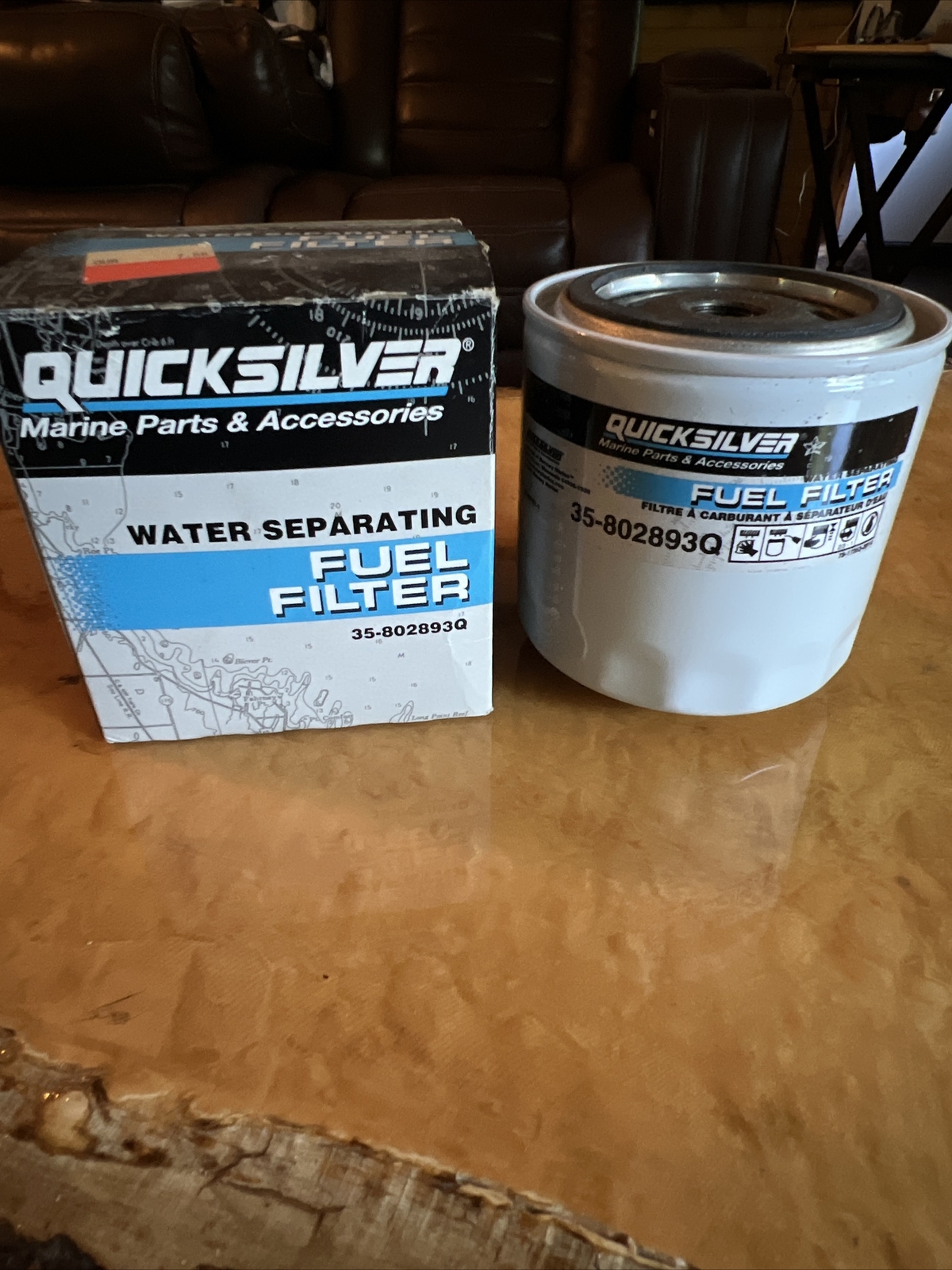 MERCRUISER 35-802893Q - Cross reference fuel filters