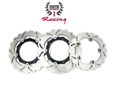 Front Rear Brake Rotors Yamaha XTZ700 Tenere (19-21) Tracer 700 (2016 ...