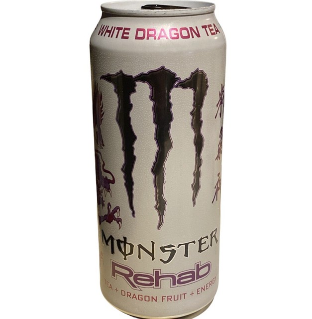 Monster Rehab White Dragon Fruit Tea Energy Drink 15.5 Oz 1 Can per ...