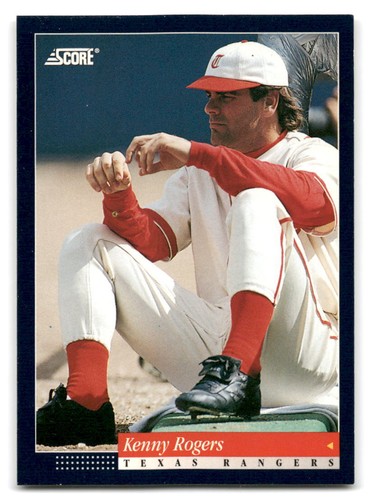 Kenny Rogers 1994 Score Baseball #212 Texas Rangers | eBay