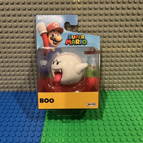 Super Mario BOO Ghost 2.5" Action Figure World of Nintendo Jakks ...