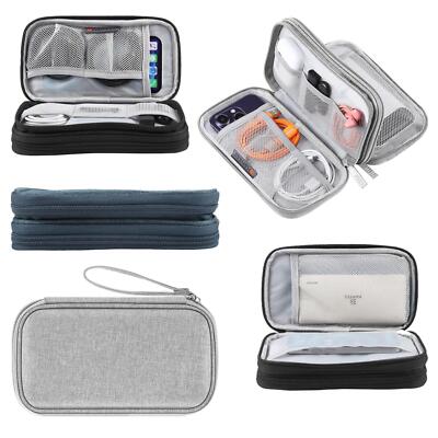 Kabel Elektronik Festplatte Tasche Reise Organizer Kabel USB Netzteil ...