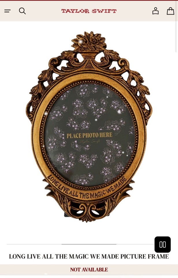 Taylor Swift Speak Now Era "Long Live All The Magic We Made" Picture ...