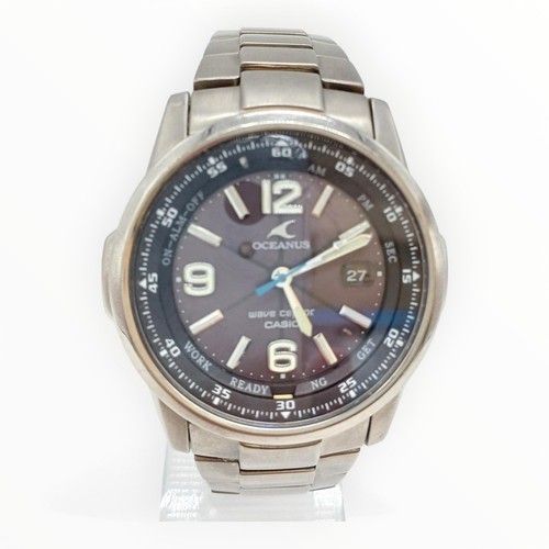 CASIO Solar Radio Wave Watch OCW-100TDJ Wristwatch Authentic Works Men ...