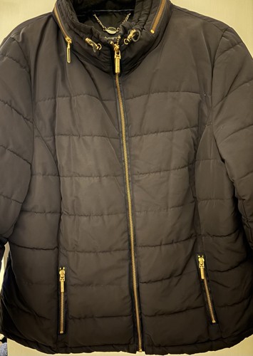 M&S Autograph Navy Quilted Jacket Size 20 | eBay UK