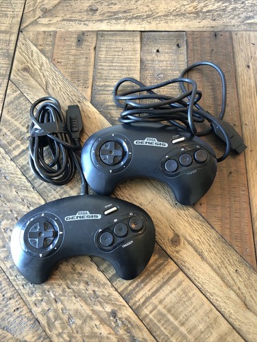 Original Sega Genesis Button Controller Model 1650 Black | eBay