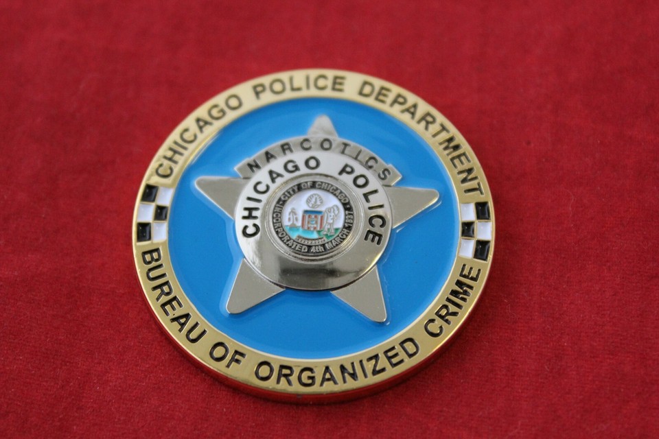 CHICAGO POLICE CHALLENGE COIN: Narcotics Division | eBay