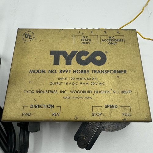 Vintage TYCO HO Train 1 Amp Electric Power Pack Model 899T Untested | eBay