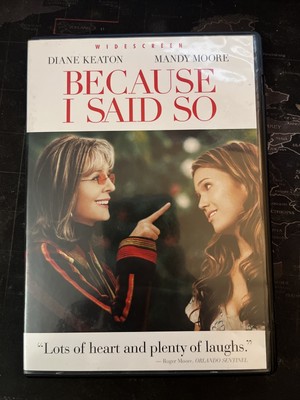 Because I Said So (DVD, 2007) 25193227027 | eBay