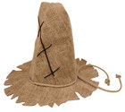 Adult Burlap Scarecrow Hat and Faux Straw Kit Halloween Costume ...