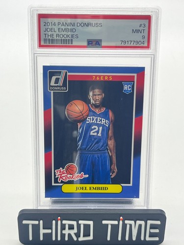 2014 Panini Donruss Joel Embid Rookie PSA Mint 9 MVP | eBay
