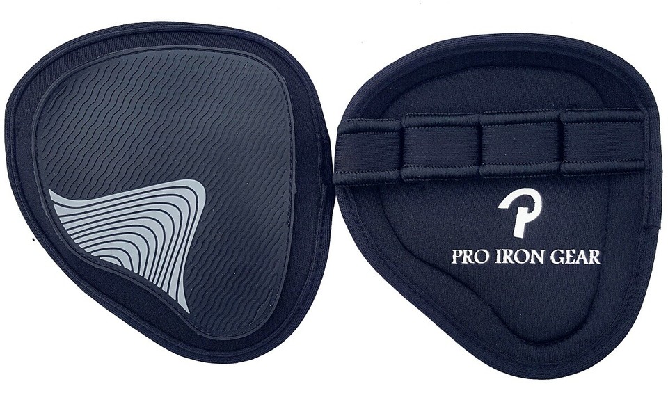 Hand Grip Hand Bar Weight Lifting Pads Workout Gloves Gym Fitness 8 ...