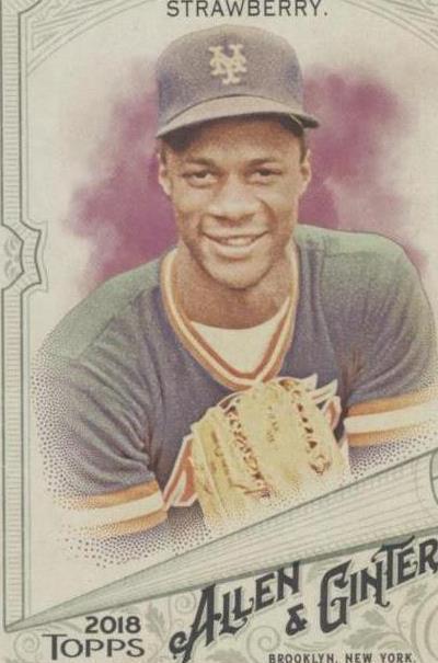2018 Topps Allen & Ginter - Darryl Strawberry #338 for sale online | eBay
