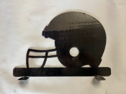Football Helmet Mailbox Topper Raw Metal Unfinished TOPPER ONLY NO ...