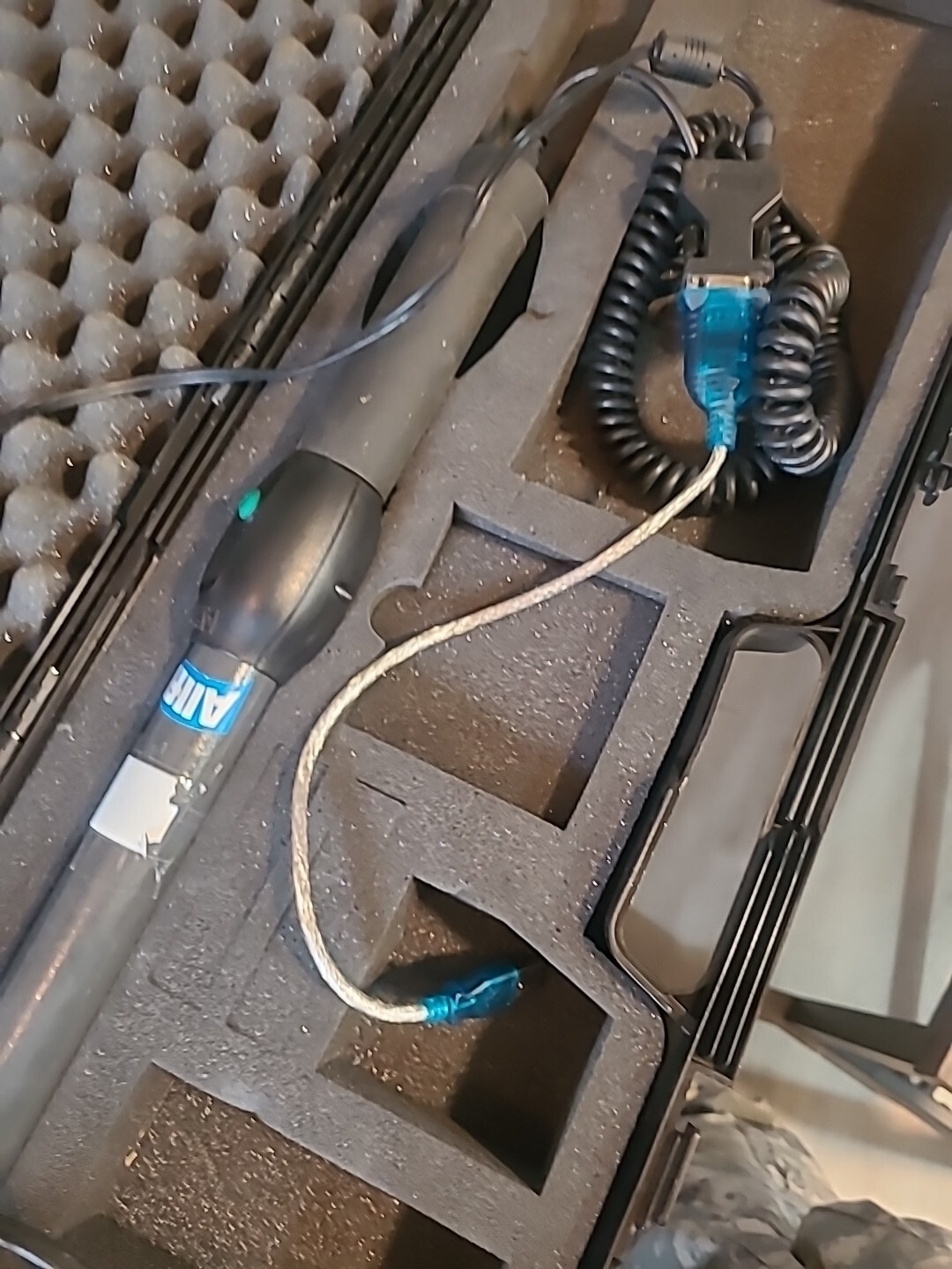 ALLFLEX RS250 LIVESTOCK ISO RFID STICK READER And ACCESSORIES IN HARD ...