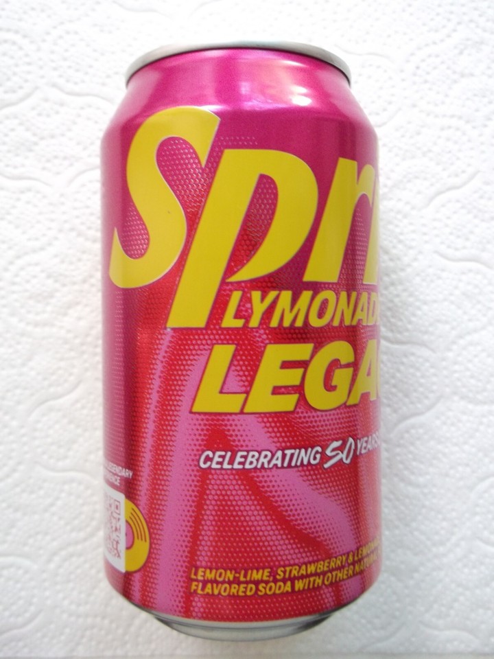 SPRITE LYMONADE LEGACY 50 YEARS HIP-HOP 2024 USA empty can 355ml top ...