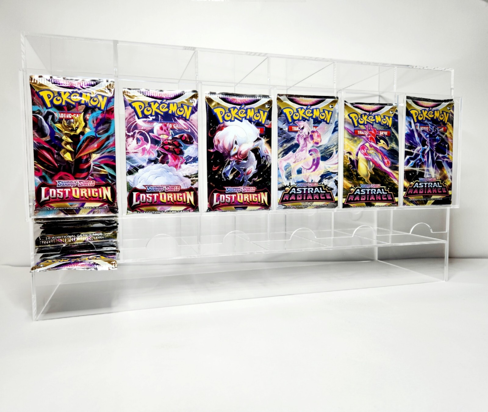 Acrylic 6 Slot Booster Pack Dispenser * IN STOCK* | eBay