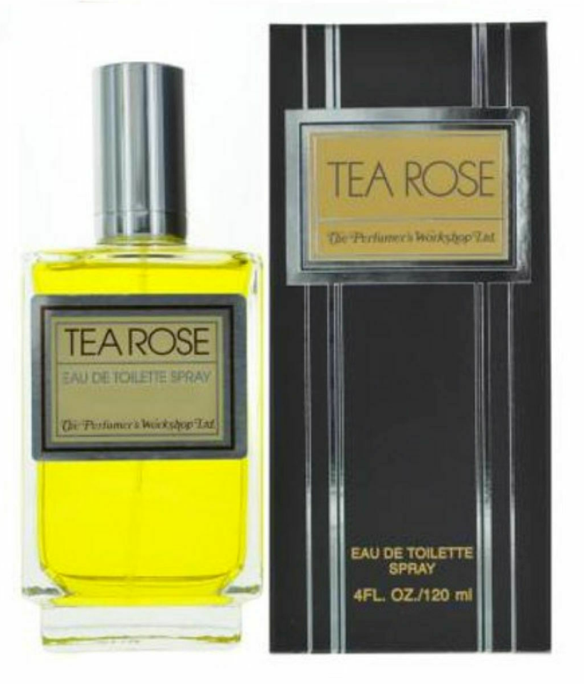 Tea Rose Perfume by Perfumers workshop 4 oz / 120 ml EDT Spray for ...