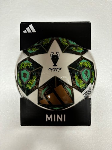SOCCER BALL-ADIDAS-SIZE 1 MINI-UEFA CHAMPIONS LEAGUE-MUNICH 25 FINAL ...