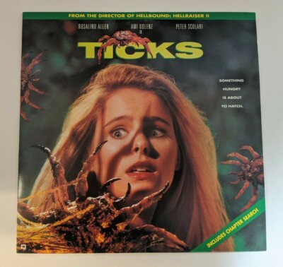 TICKS Laserdisc (NOT DVD) - Rare Horror Movie 1993 | eBay