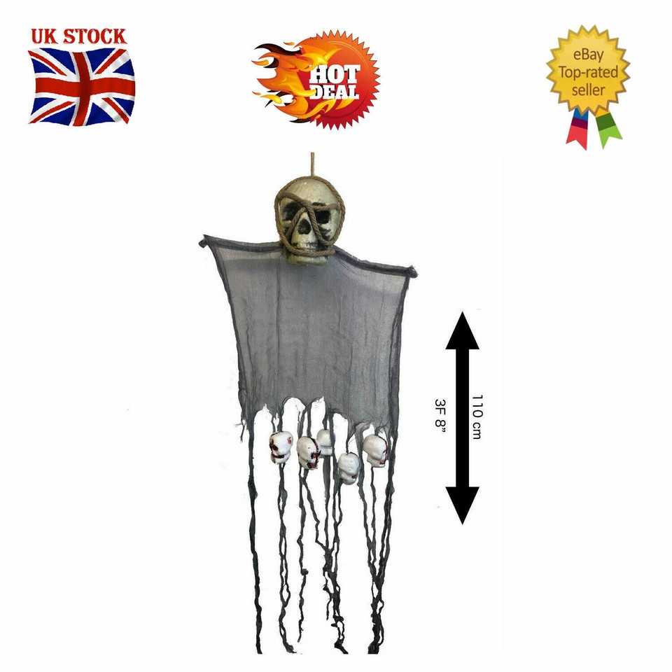 Halloween Party Decoration Window Hanging Ghost Spooks Balloon Indoor ...