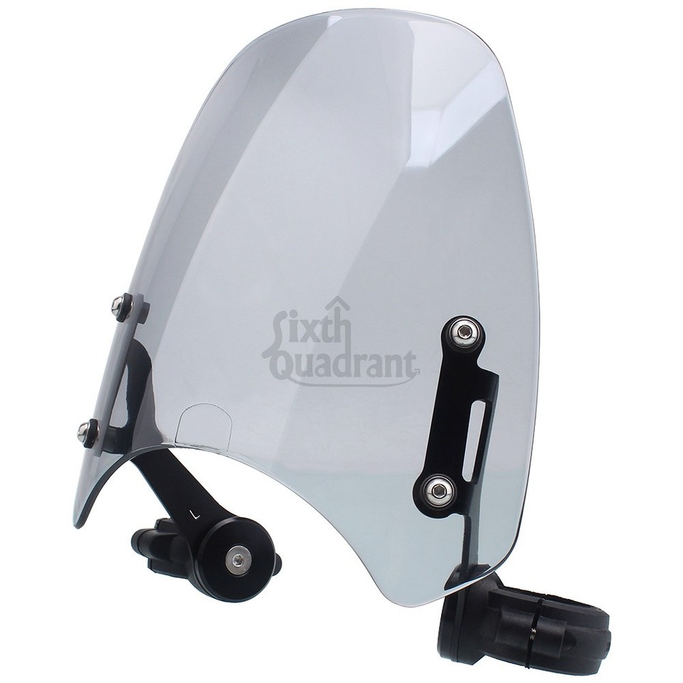 Smoke Windshield Windscreen For Triumph Bonneville Bobber T100 T120 ...