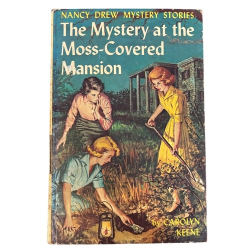 VTG 1941 Nancy Drew #18 Mystery at the Moss-Covered Mansion Book | eBay UK