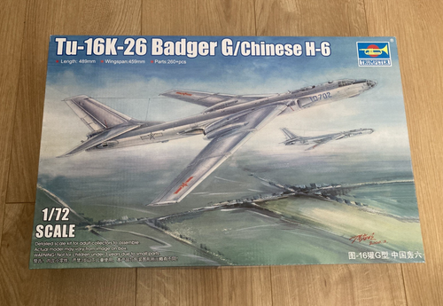 Trumpeter Model Kit 01612 - Tu-16K-26 Badger G chinese H-6 - 1/72 | eBay UK