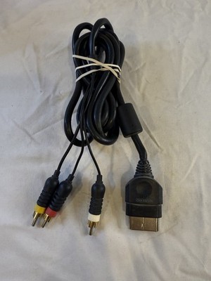Genuine OEM Original Microsoft XBOX Composite AV Cable RCA Hookups | eBay