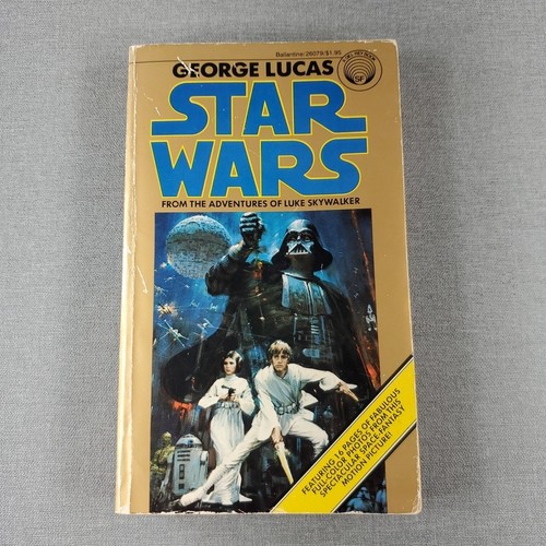 Star Wars by George Lucas 1977 Vintage Paperback Book Del Rey | eBay