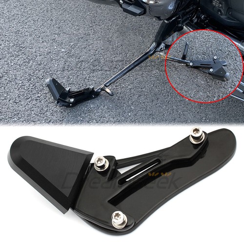 Black Kickstand Enlarge Pad Support for BMW R18 2020+ Side Stand Plate ...