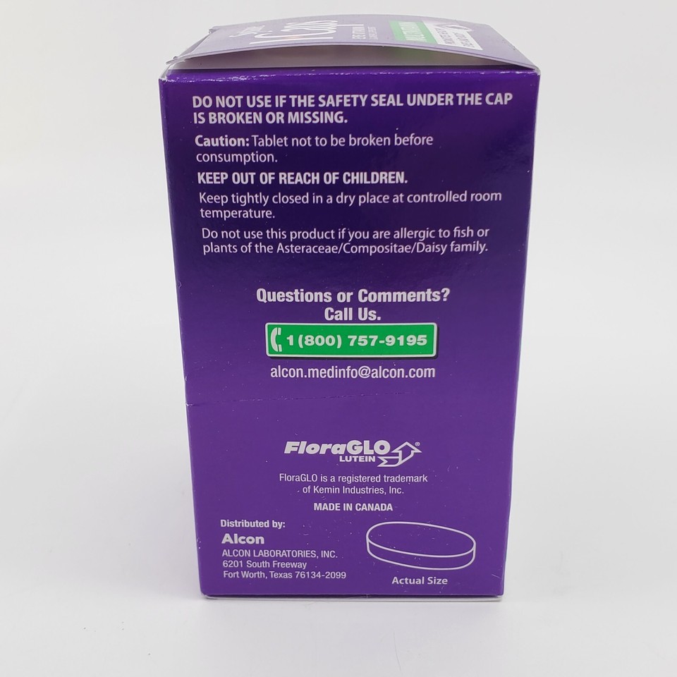 Systane ICaps Eye Multivitamin Formula Supplement 100 Coated Tablets 3/ ...