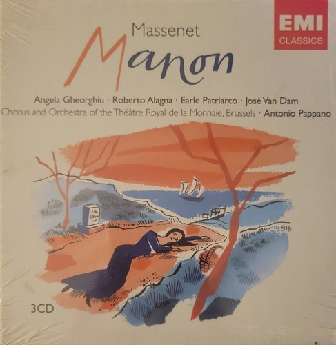 Massenet Manon 3-CD 2007 EMI Classics PROMO Angela Gheorghiu Roberto ...