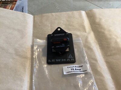 lewmar windlass circuir breaker 70 amp 68000240 | eBay