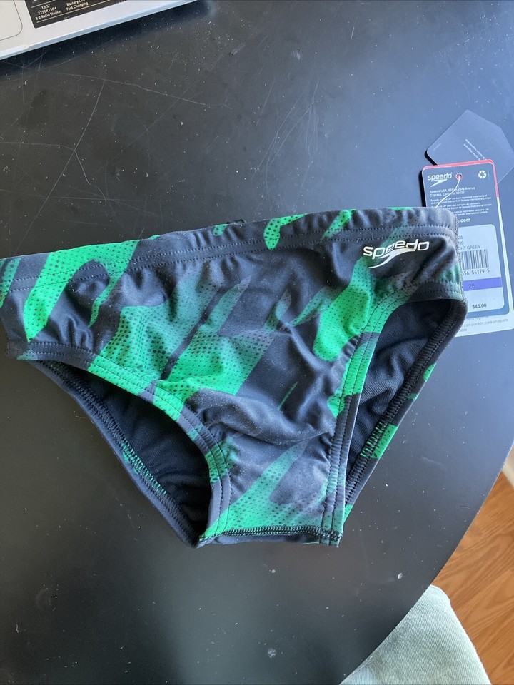 New Speedo Men's Natural Wonder Swim Race Brief "26 8705220230026 | eBay