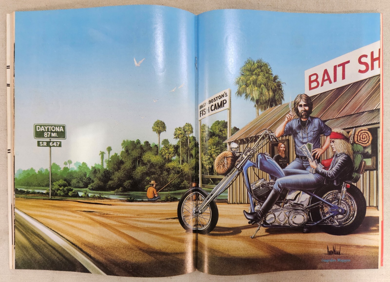 LOT OF 10 Vintage 1983 Eastriders Motorcycle Magazines with Centerfolds ...