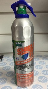 Nutek Green Shield iT Anti-Corrosive No Oily Rust Bike Dry Lube Spray ...