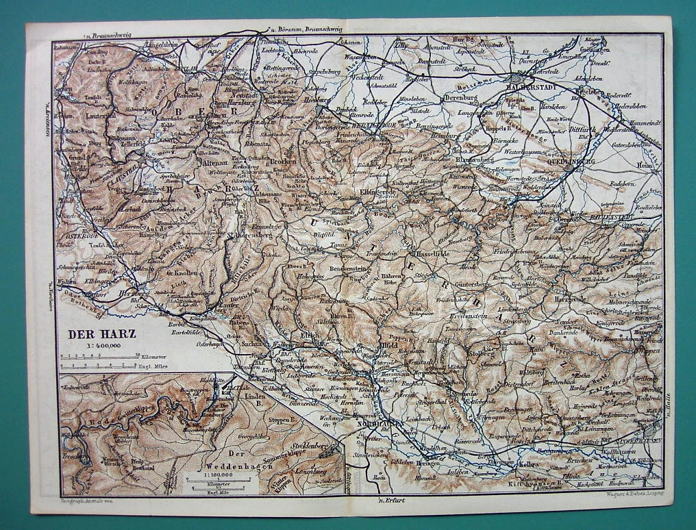Halberstadt Germany Map