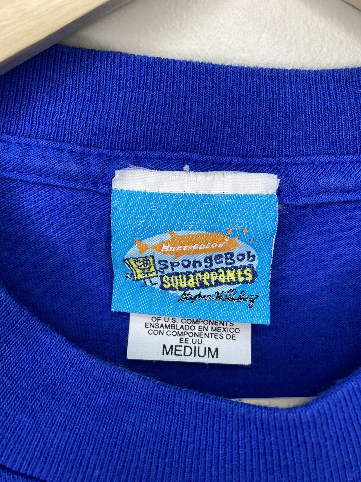 Y2K Spongebob Squarepants Catch The Fever Cartoon Men… - Gem
