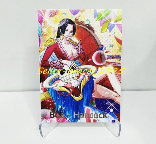 Boa Hancock Rare Art Metal Card One Piece -bh5 | eBay