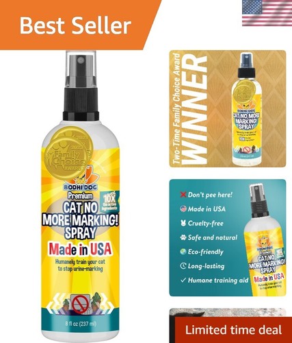 Humane 8oz Cat Urination Deterrent – Natural Odor Neutralizer for Pets ...