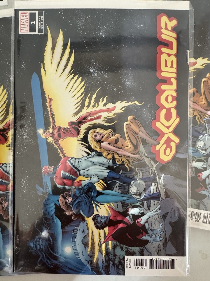 Excalibur 1 Very Rare 1:100 Variant By Alan Davis Lot 5 | eBay