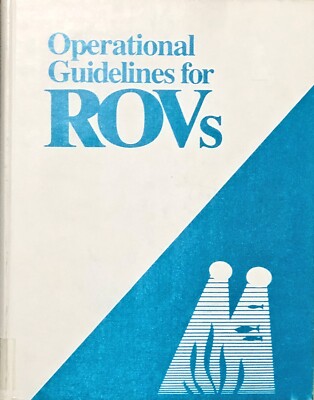Book on ROV - Operational Guidelines for ROV | eBay