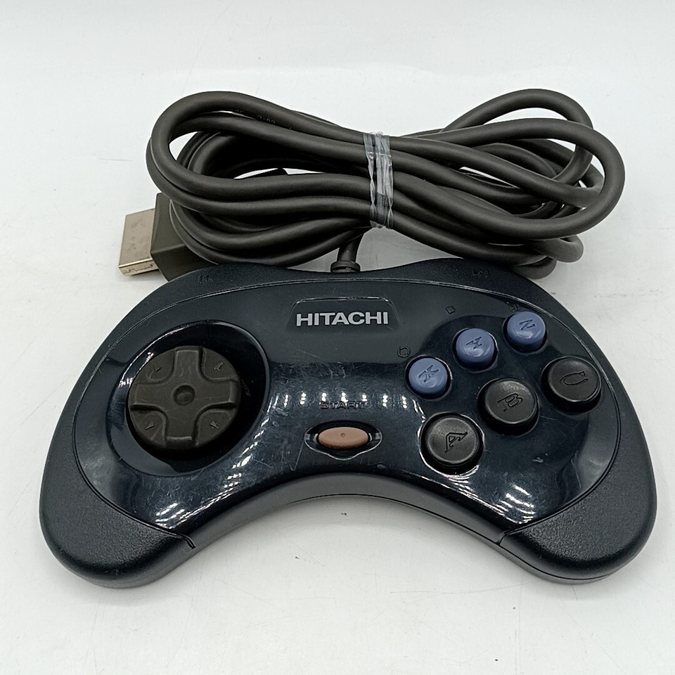 Sega Saturn Hitachi Hi-Saturn MMP-1 Console & Pad & Card & Cords Japan ...